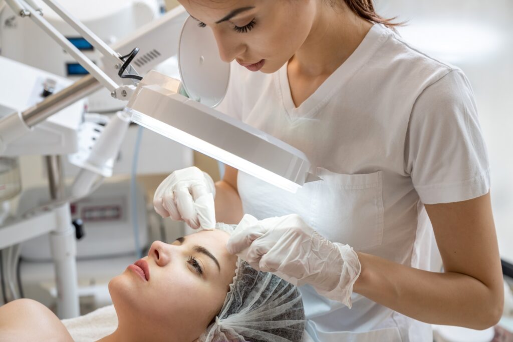 Forehead Laser Hair Removal Treatment Session | NYC & FL